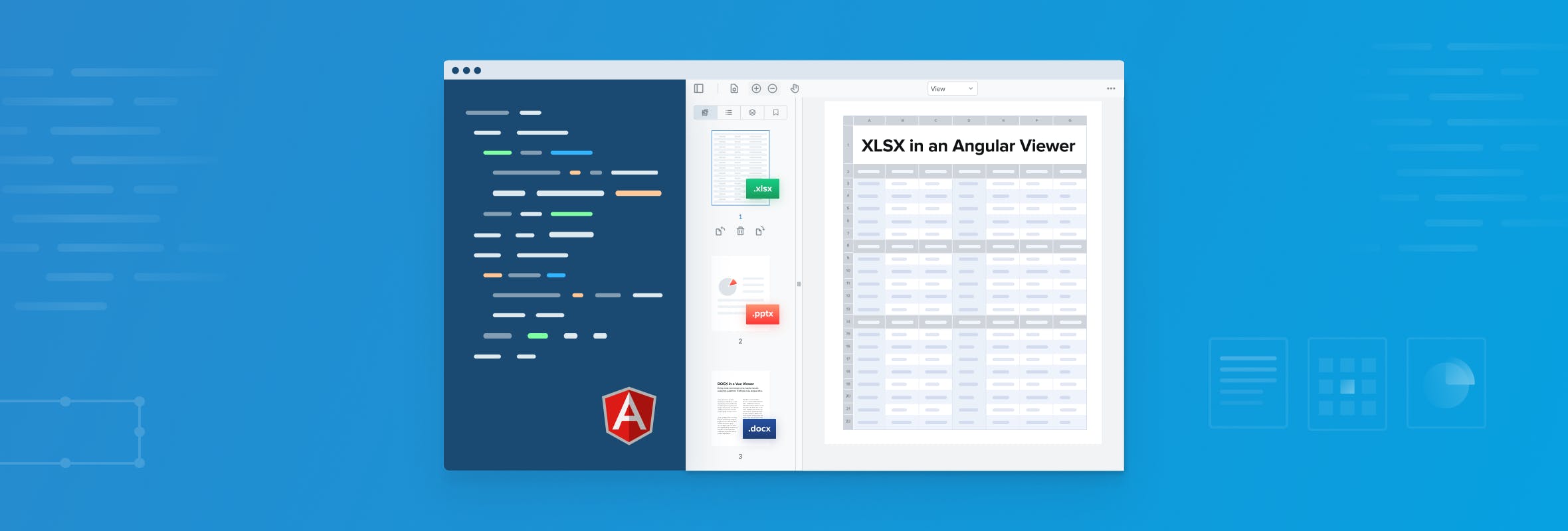 How To View Xlsx In An Angular Web App Pdftron